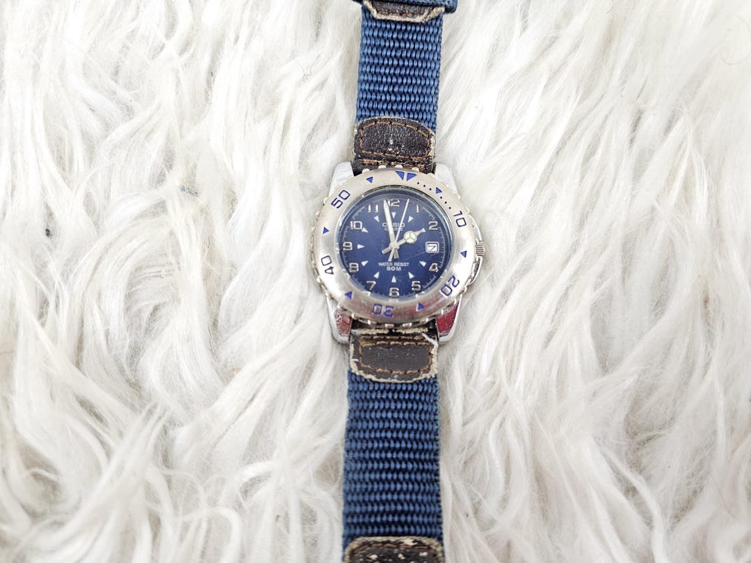 Casual CASIO MTP-3004 1342 Japan Movement 42mm Analog Diver Watch for ...