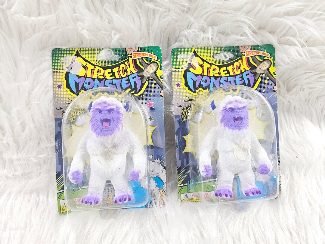 2 Super Rare Stretch Monster Yeti New in Box - You Get Both!!! - Etsy