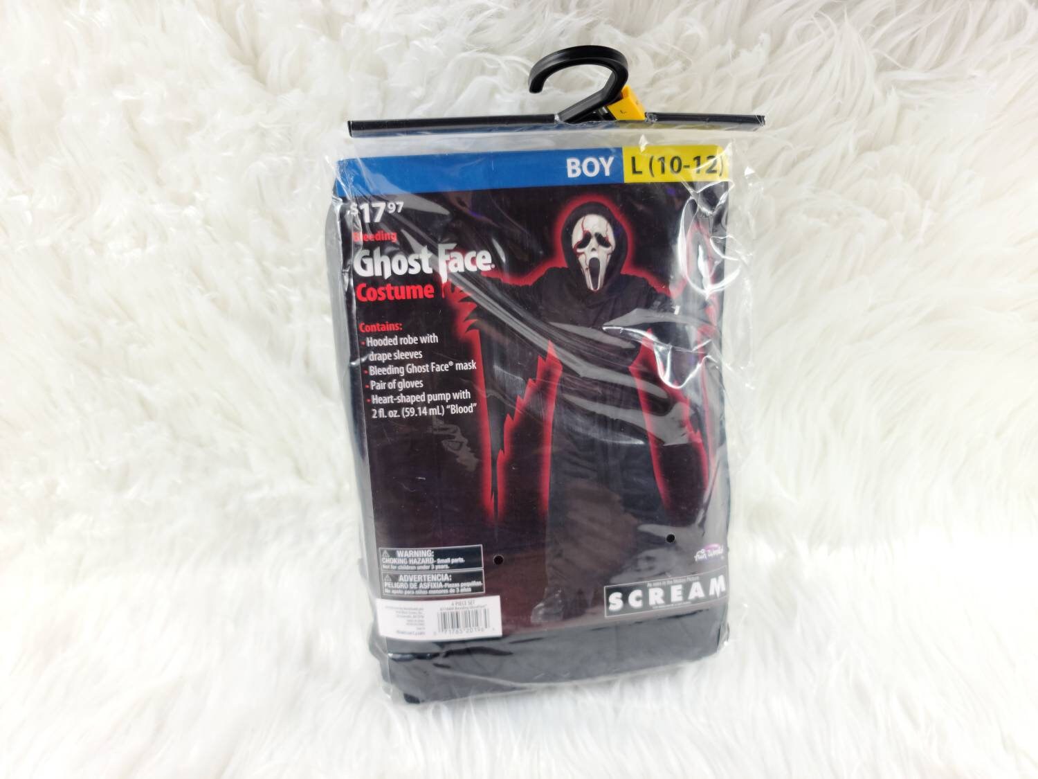 1997 SCREAM Movie GHOST FACE Costume W/ Bleeding Mask Fun - Etsy
