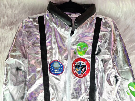 Custom Alien Astronaut Costume Halloween Cosplay Psyc… - Gem