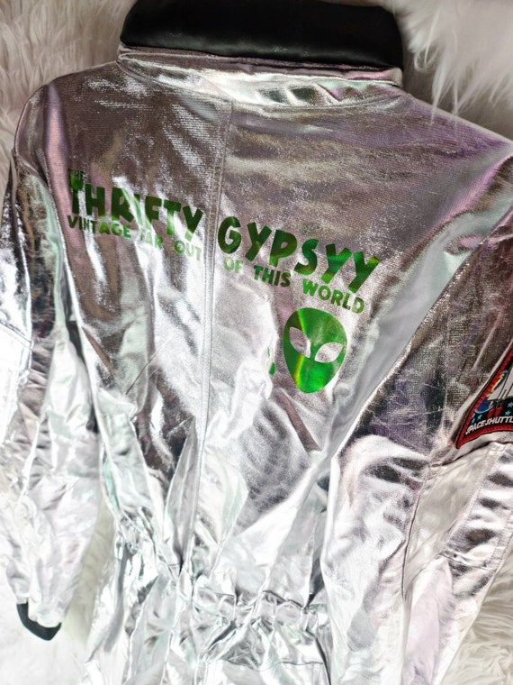 Custom Alien Astronaut Costume Halloween Cosplay Psyc… - Gem