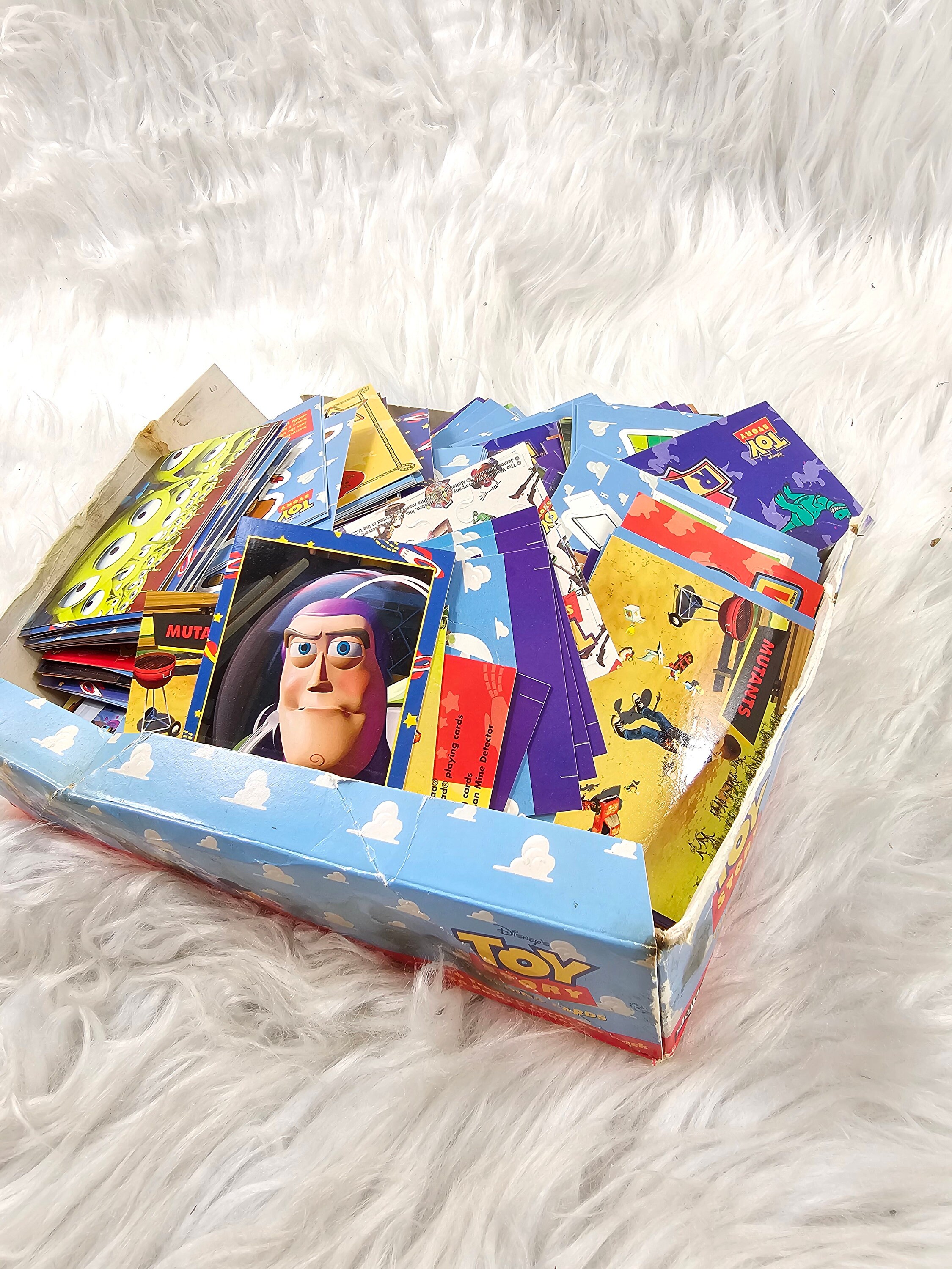 1995 Toy Story Complete Base Trading Card Set 90 Cards Skybox Hundreds ...