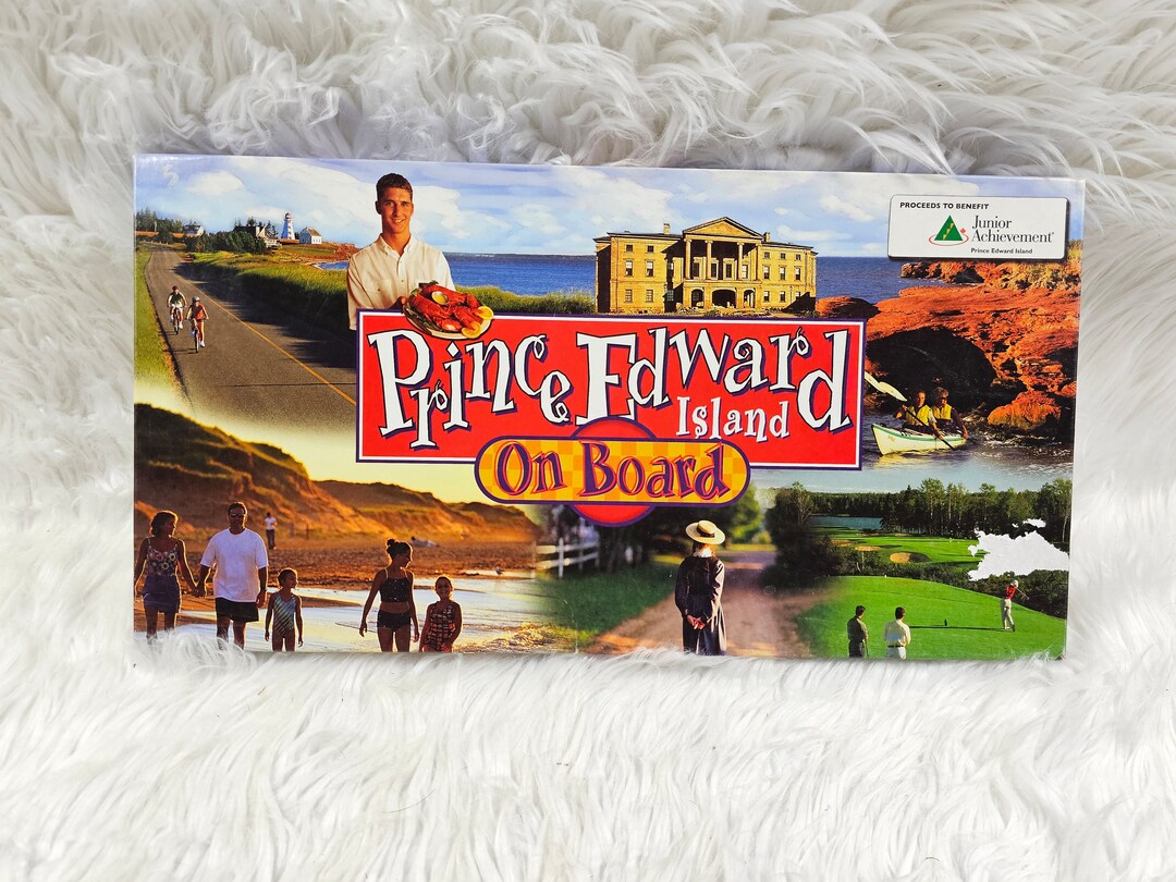 Vintage Super Rare the Island Game. Prince Edward Island Old Stock Game ...