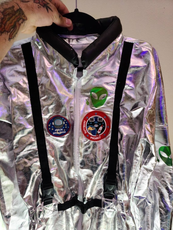 Custom Alien Astronaut Costume Halloween Cosplay Psyc… - Gem