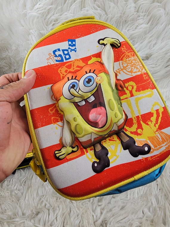 3 Rare Nickelodeon Viacom SPONGEBOB SQUAREPANT Backpa… - Gem
