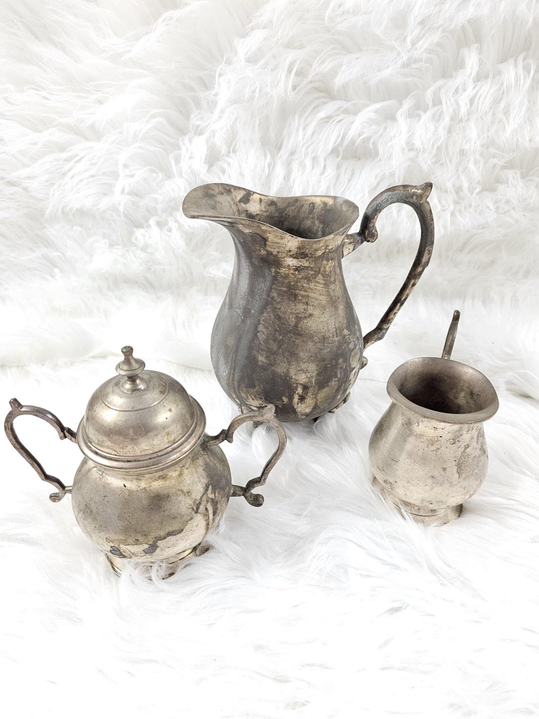 VINTAGE International SILVER CO. Bundle of Silver Plated Tea/coffee Set ...