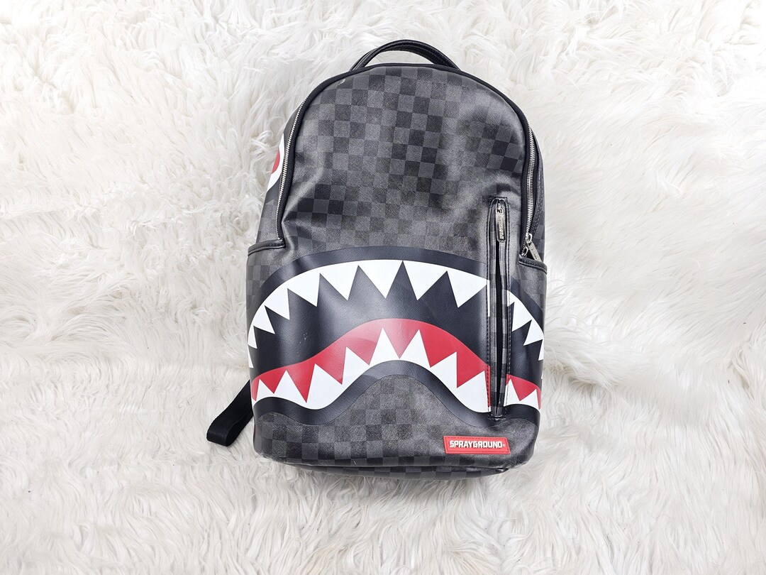 Super Rare SPRAYGROUND Shark CENTRAL BACKPACK Great Condition - Etsy