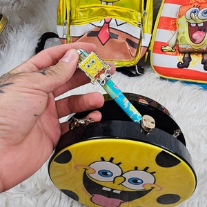 3 Rare Nickelodeon Viacom SPONGEBOB SQUAREPANT Backpack Lunchbox Bags ...