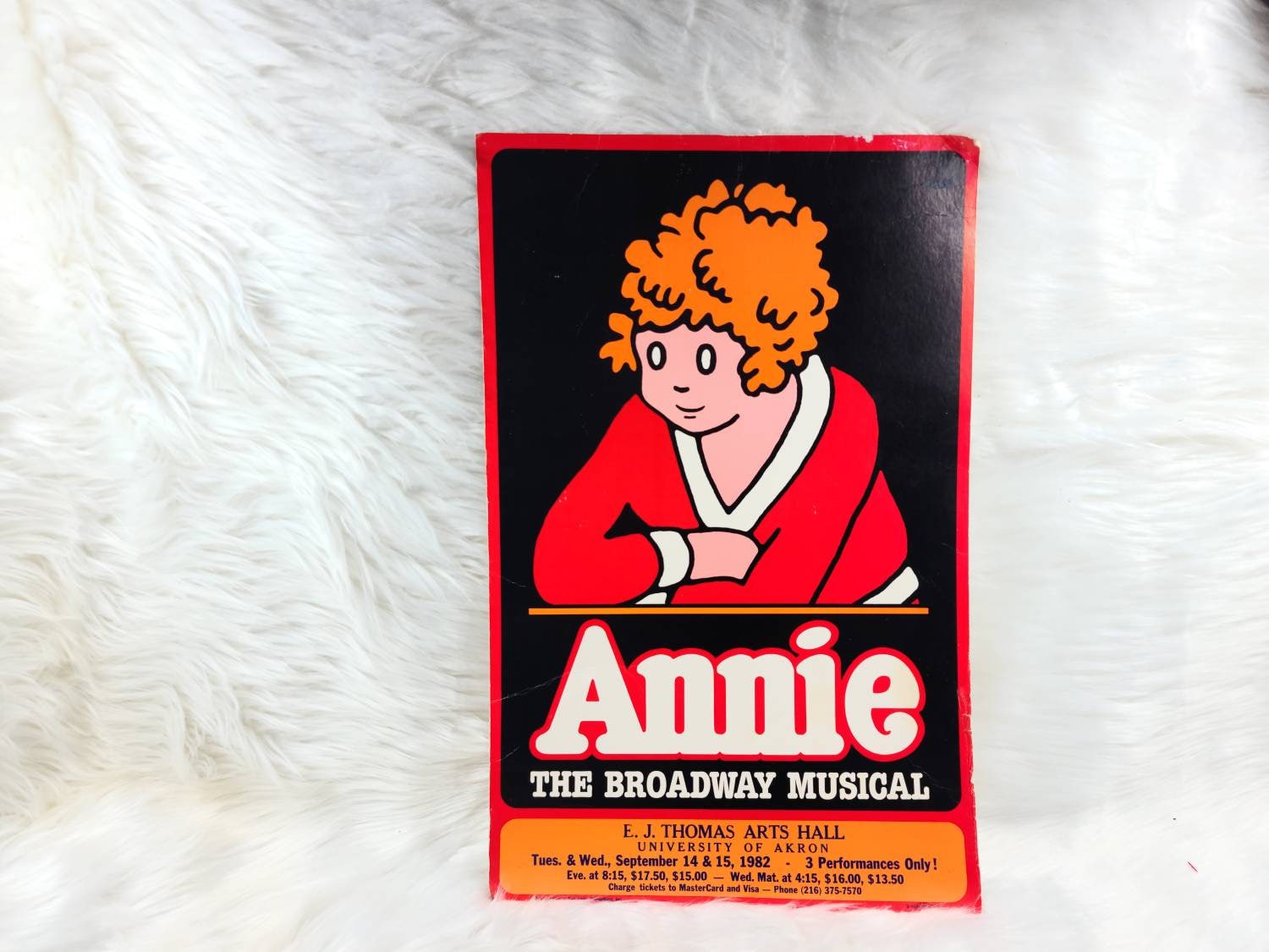 Annie Broadway Poster