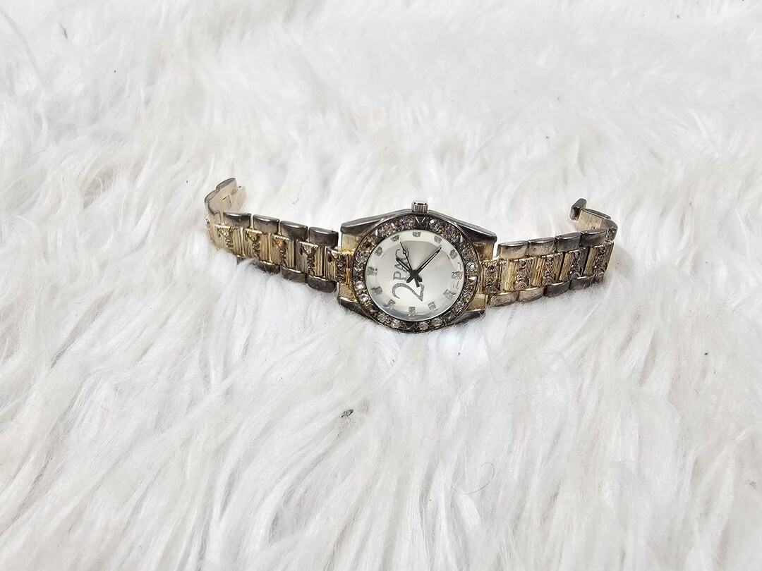 Vintage Collectible 2pac CHRONOGRAPH Wrist Watch Diamonds - Etsy