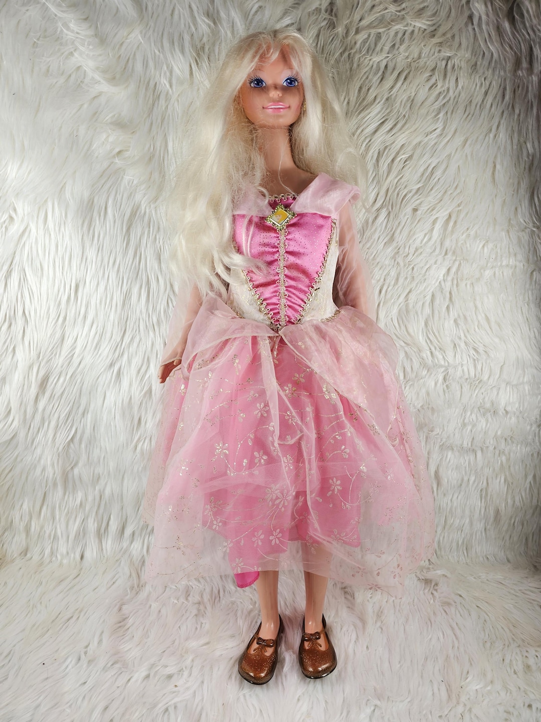 Vintage Rare My Size Barbie Life Size 3 Feet Tall Ballerina Doll Mattel ...