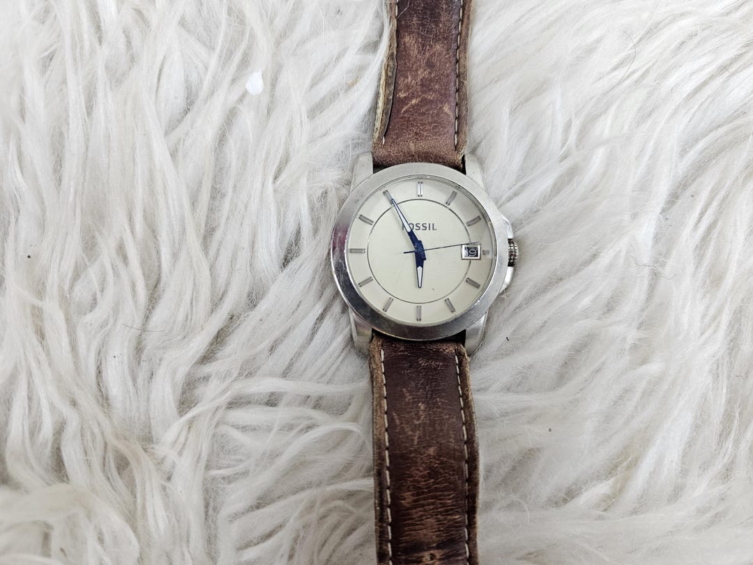 Super Cool Rare Fossil Mens Watch 5ATM Calendar Watch - Etsy