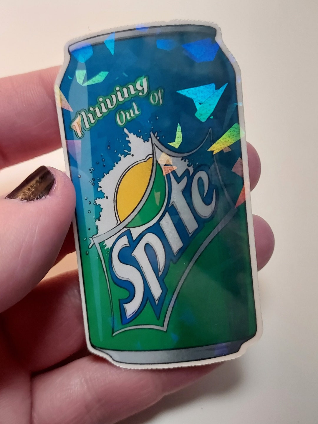 Thriving Out of Spite Sticker - Etsy