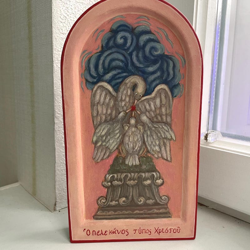 Egg Tempera Icon Christ - Etsy