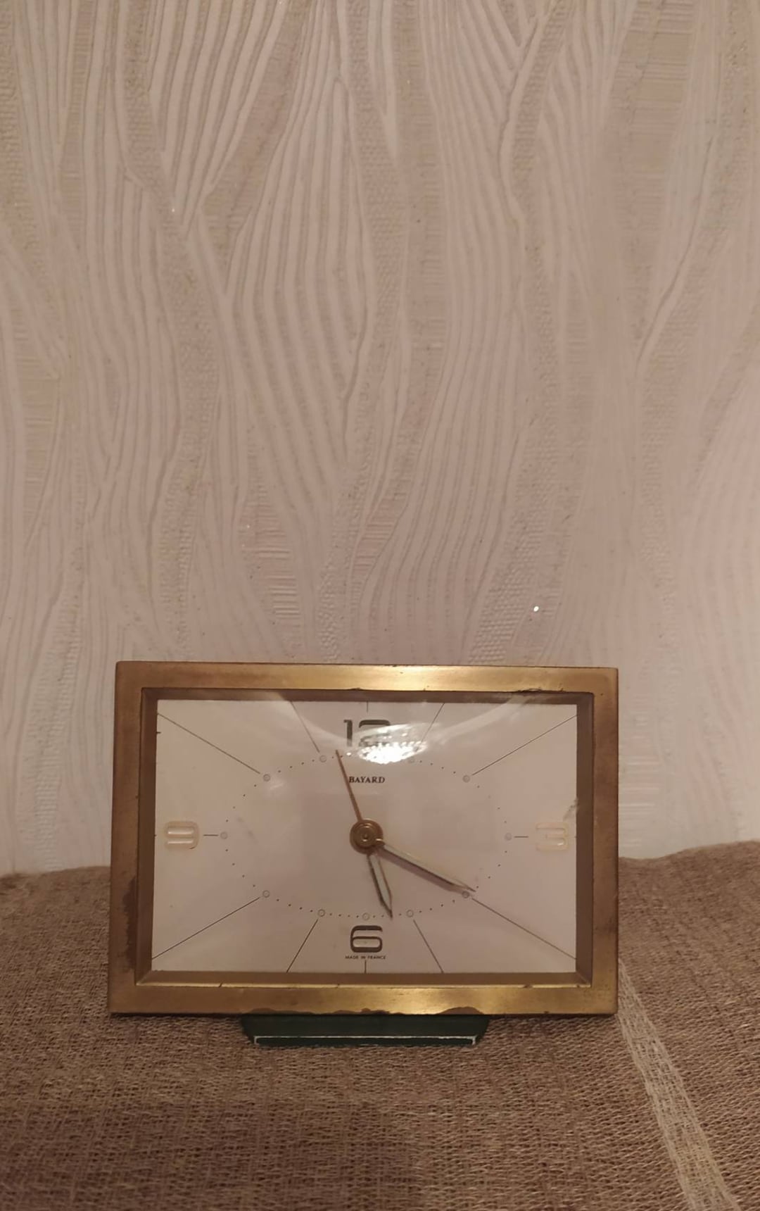 Old Alarm Clock Bayard France - Etsy
