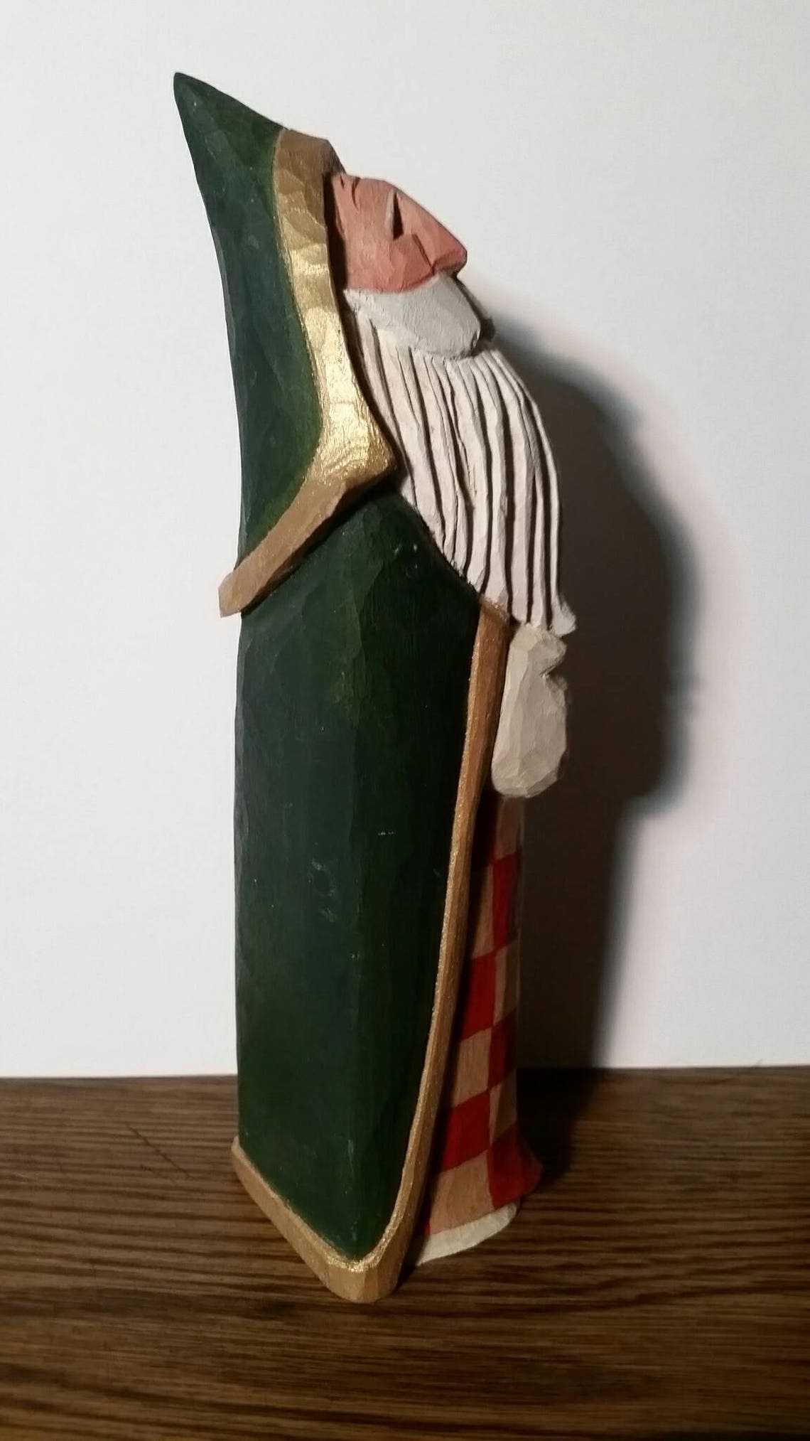 Hand Carved Wood Santa, One of a Kind Original Piece of Art - Etsy