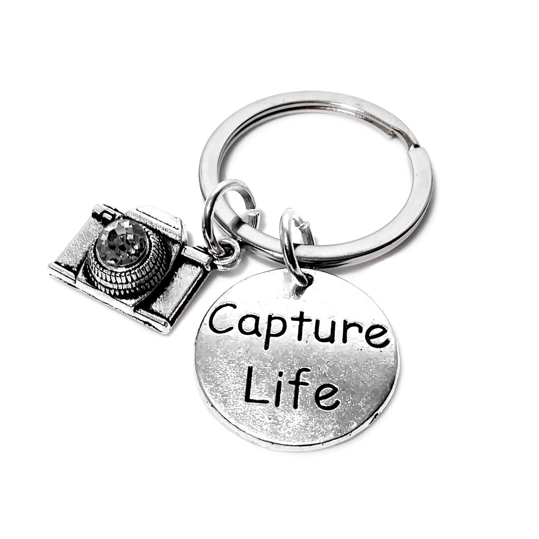 Photographer Keychain Engraved Camera Birthday Graduation Gift - Etsy