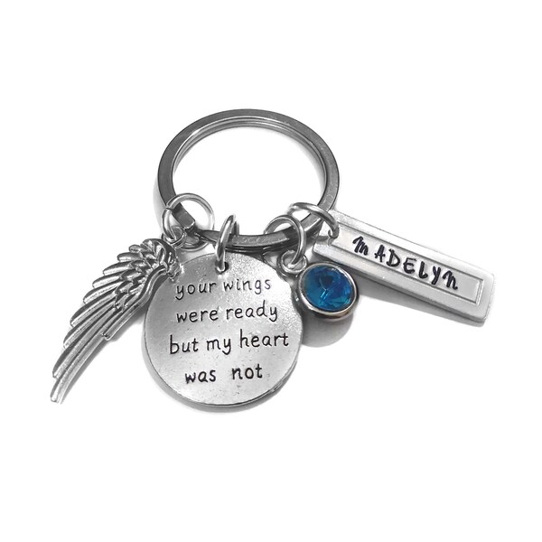 Memorial Keychain - Etsy