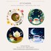 Teapots & Teacups Sticker Set for Journals and Planners, Scandinavian ...
