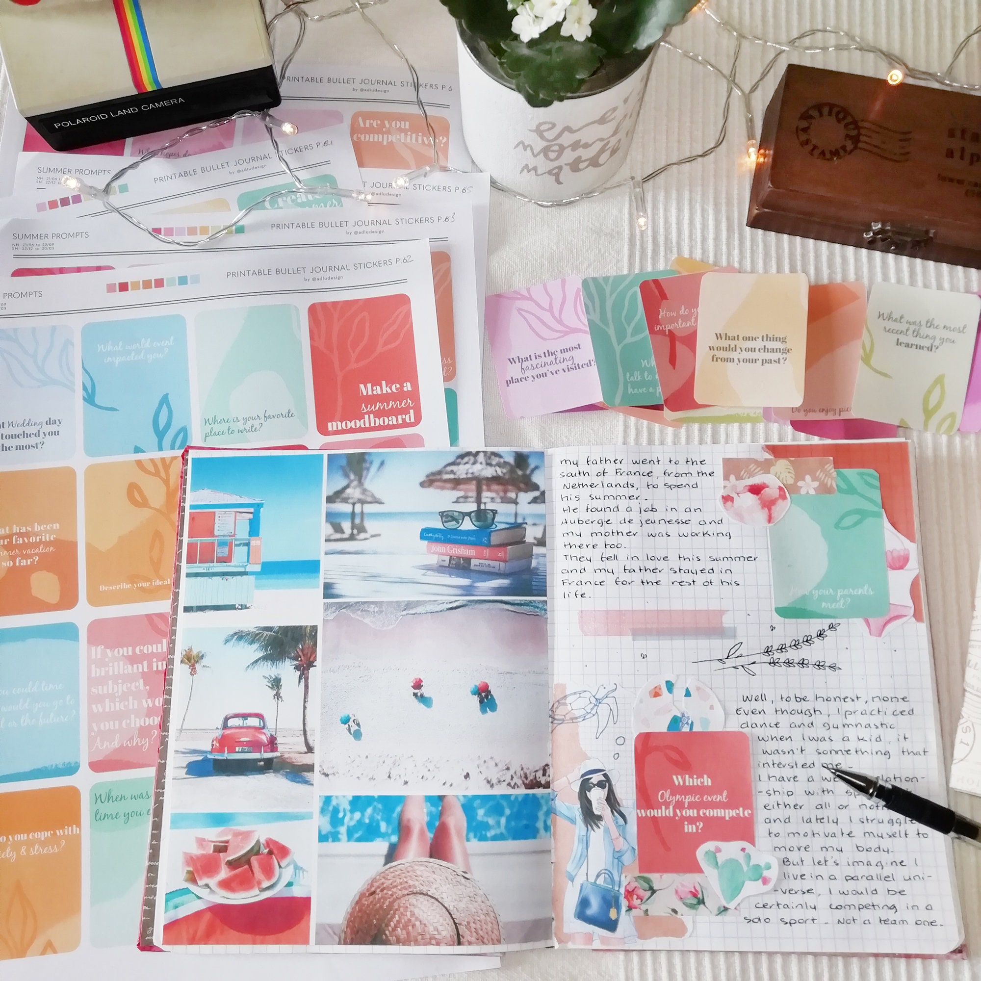 96 Summer Prompts for Journaling, Write and Reflect on Self-discovery ...