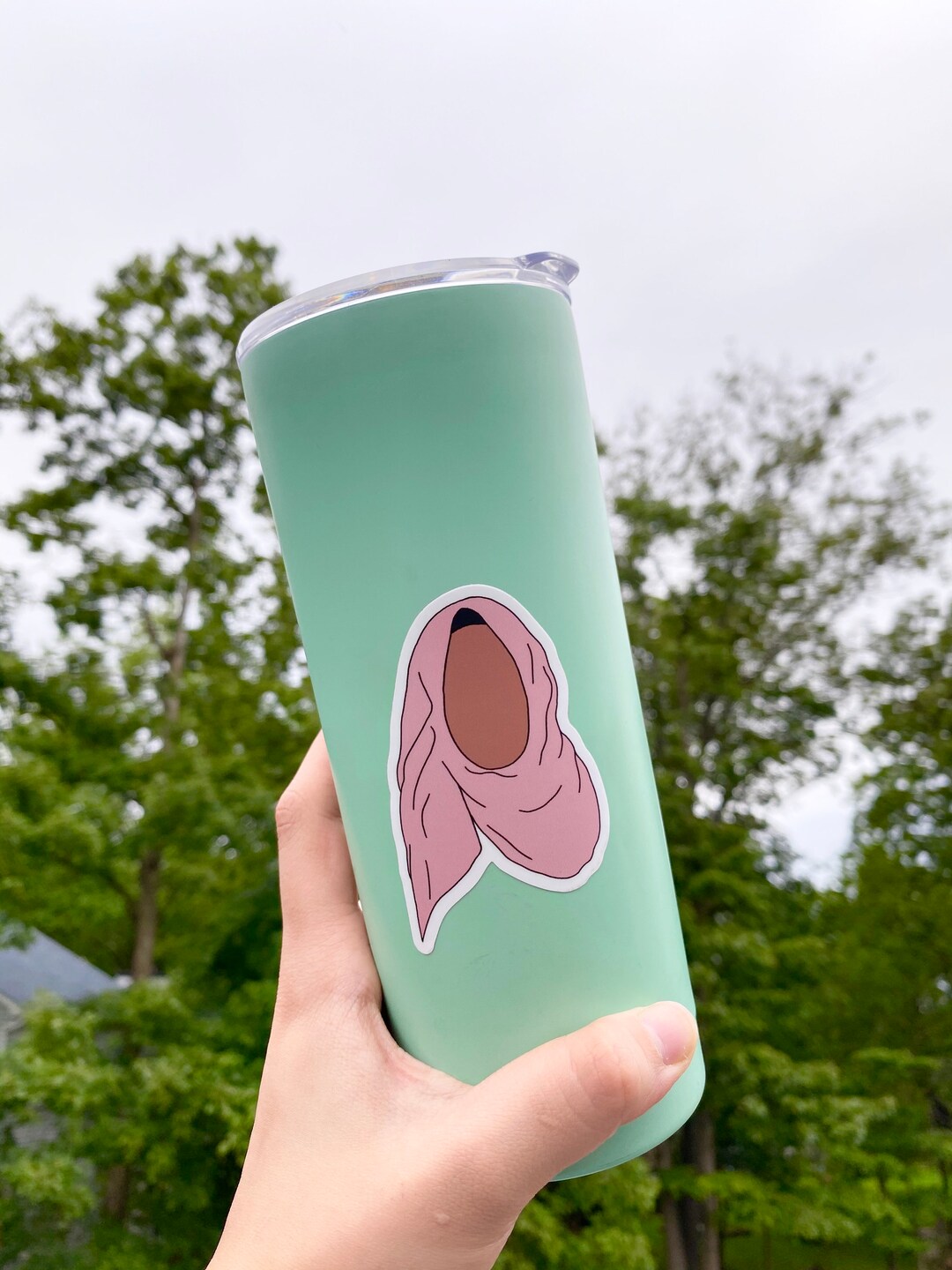 Hijabi Sticker - Ruhi Edition (3" Sticker) - Etsy