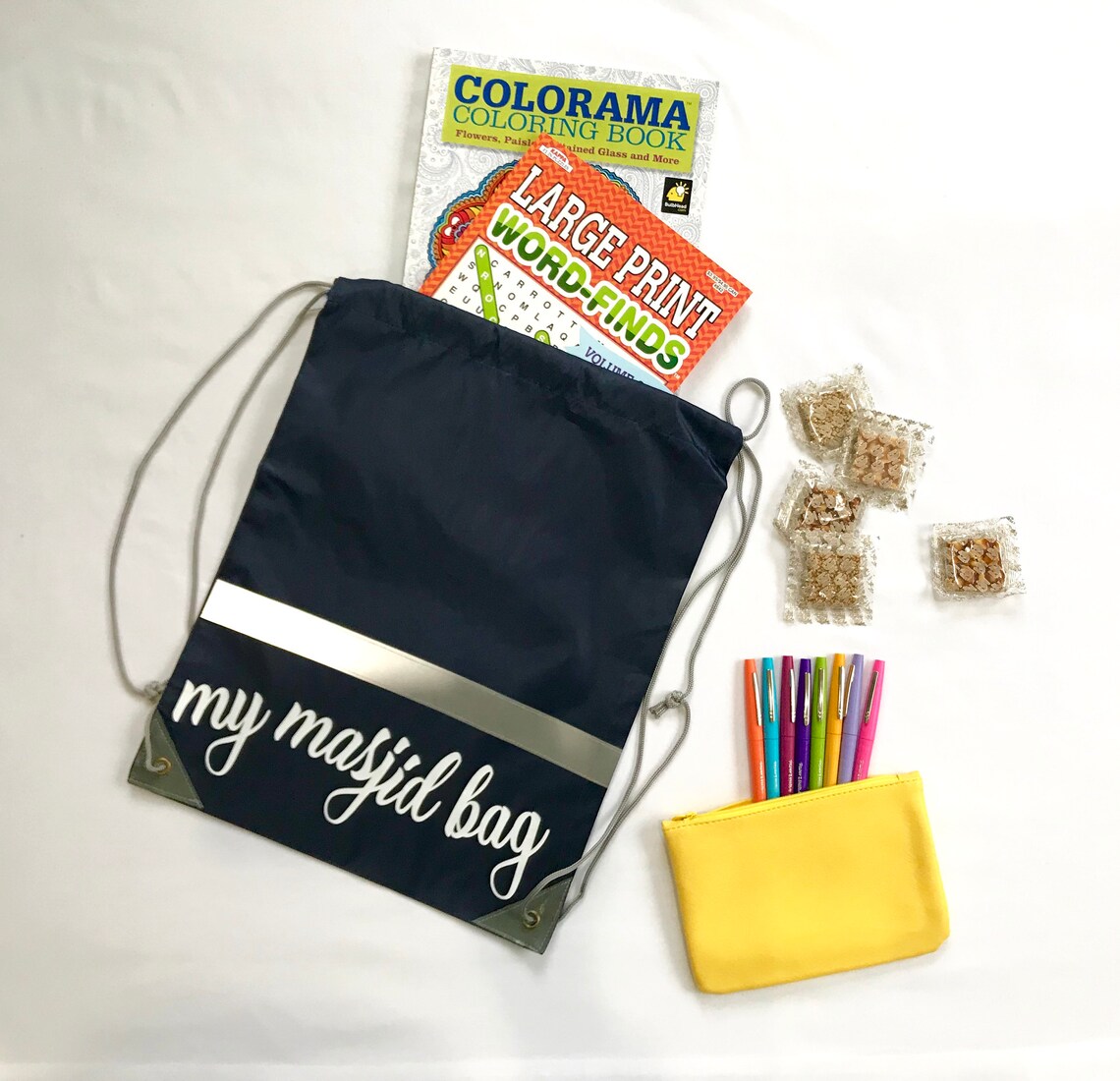 My Masjid Bag - Drawstring Bag - Etsy