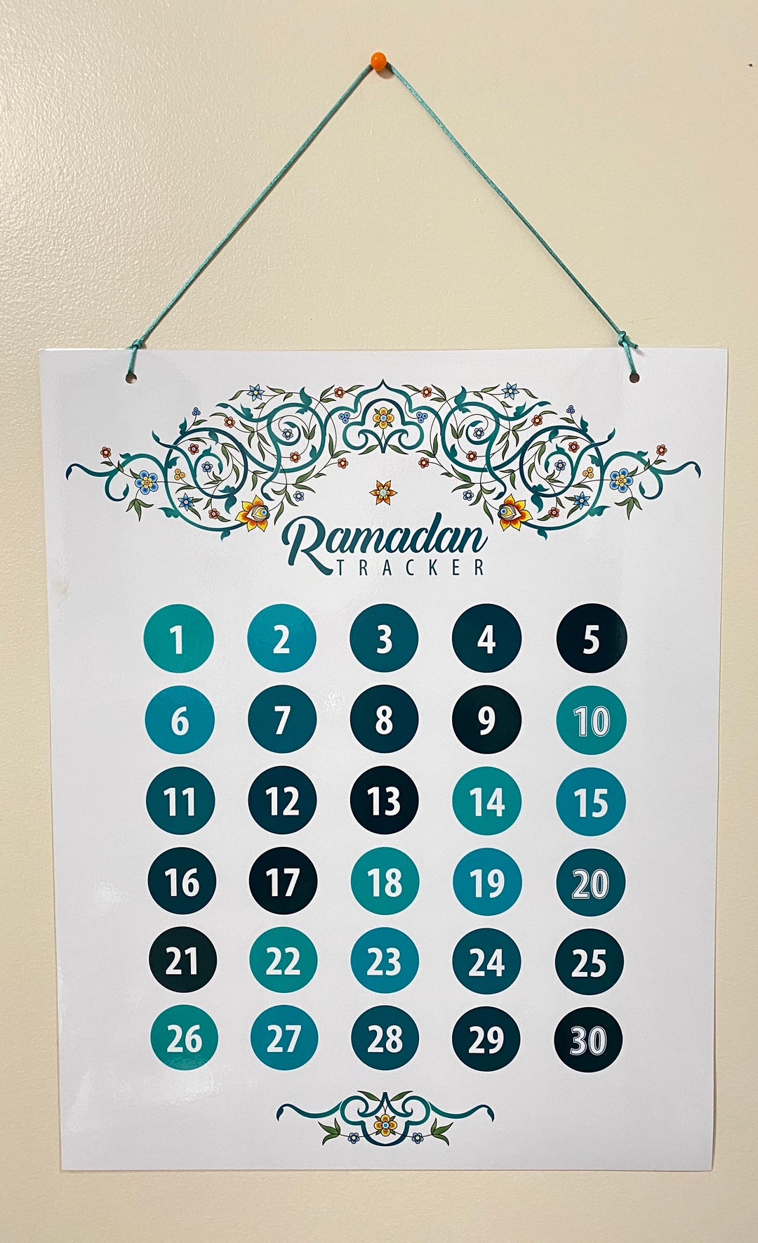 Ramadan Tracker, Countdown to Eid - Digital Download {nabawiya ...