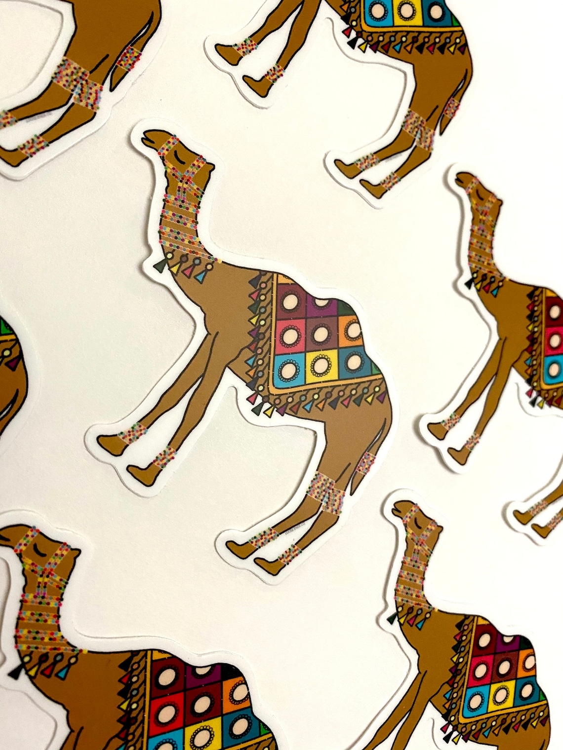 Rajasthani Camel Sticker 3 Sticker | Etsy