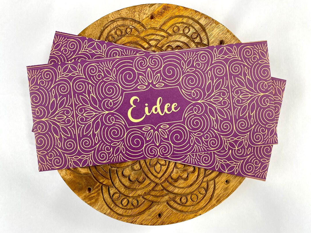 NEW: Eidee Money Envelopes - Set of 6 - Etsy
