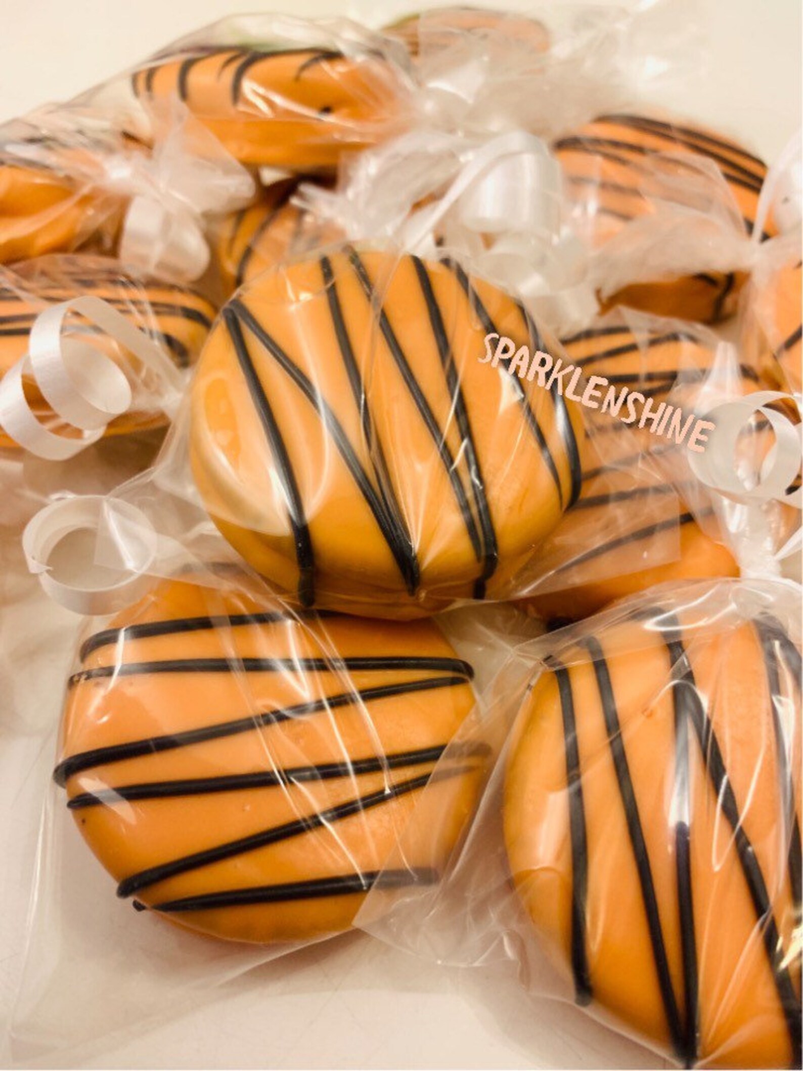 1 Dozen Orange/black Oreos Dipped Oreo Cookies Basketball - Etsy