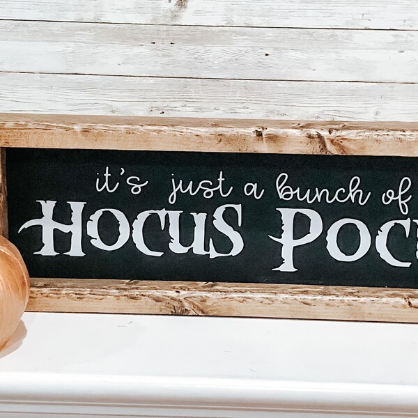 Hocus pocus sign - Etsy