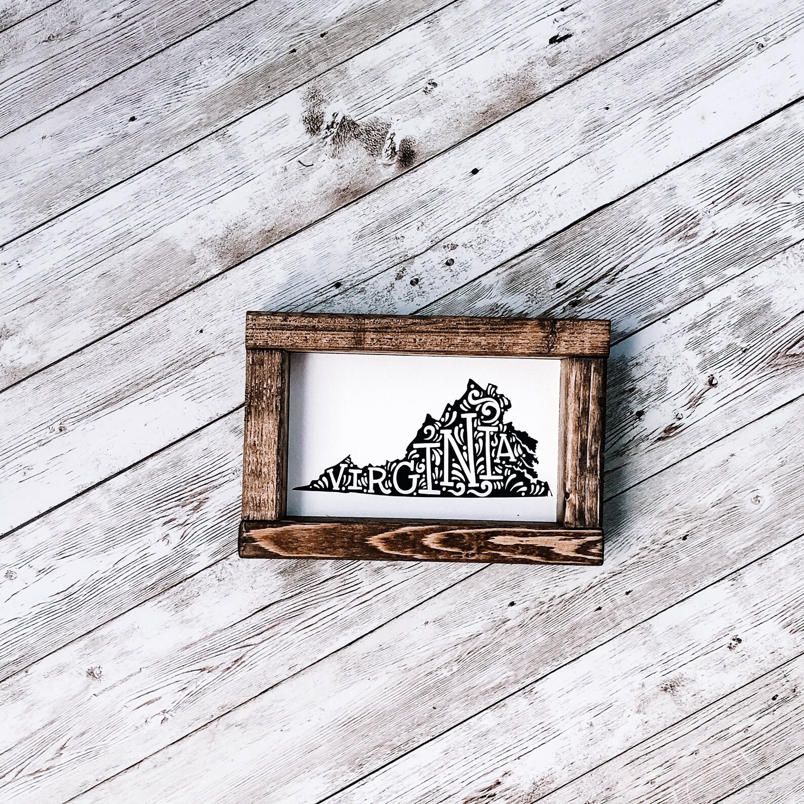 Virginia Wooden Sign Virginia is for Lovers Sign State | Etsy