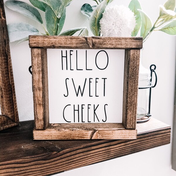 Hello Sweet Cheeks - Etsy