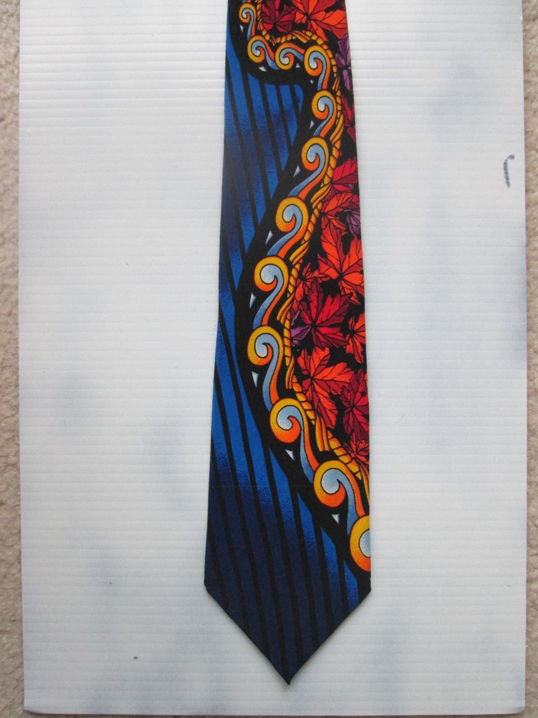 Rush Limbaugh Silk Tie, Made in USA, FREE SHIPPING, Blue, Black and ...