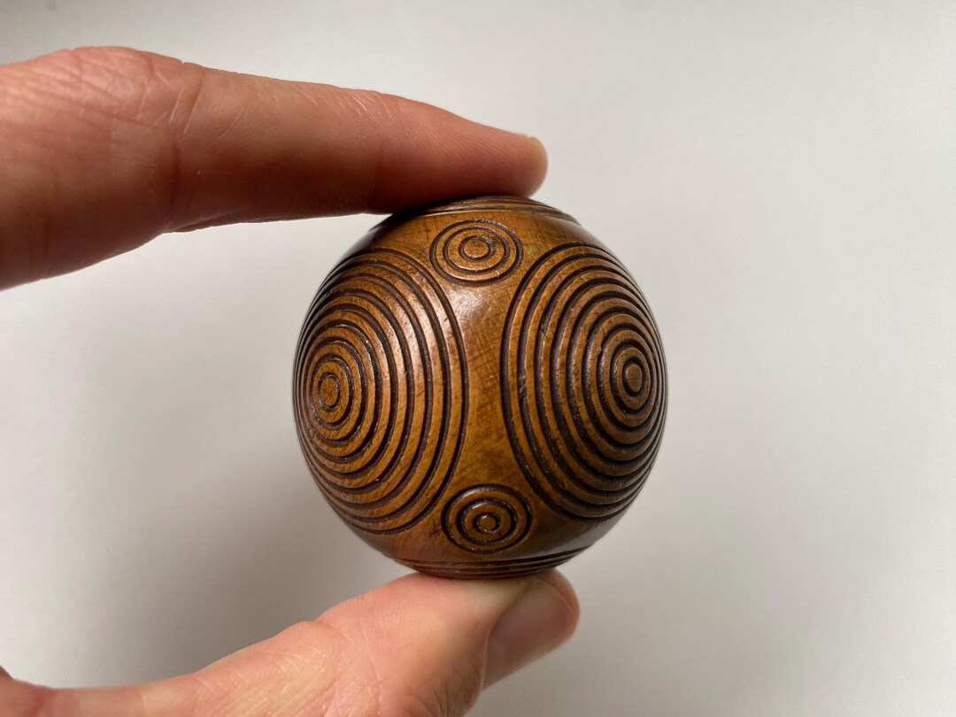 Rare Antique Treen Puzzle Ball C.1820 - Etsy