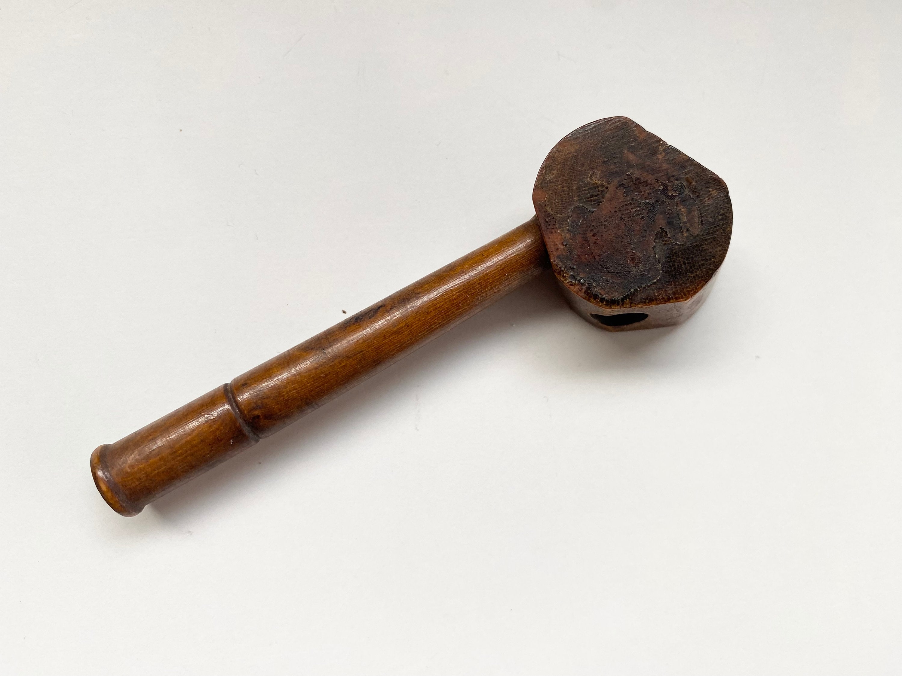 Antique Treen Folk Art Pipe C.1920s - Etsy