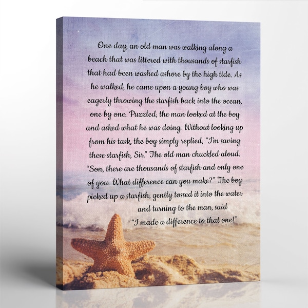 Starfish Story - Etsy