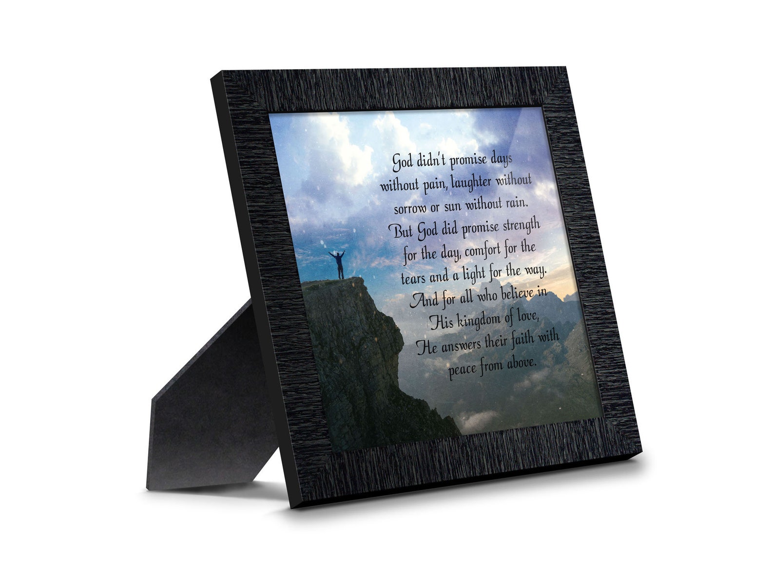 God's Promise, Religious Gift, Poem of Encouragement - Etsy