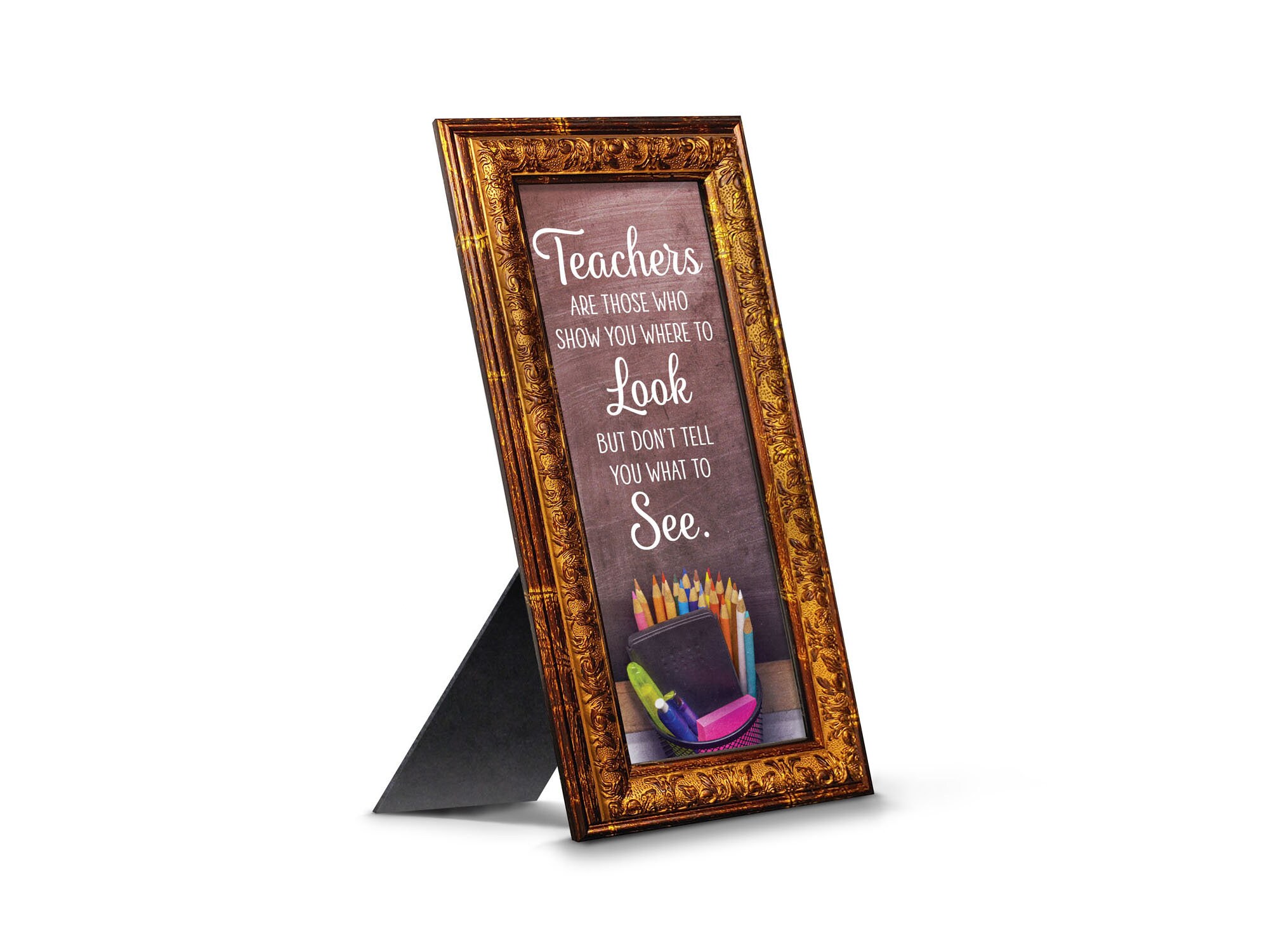 Teachers Show You Where to Look, Teacher Gift, Appreciation Picture ...