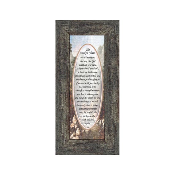 Broken Chain in Memory of a Loved One Love You Always | Etsy