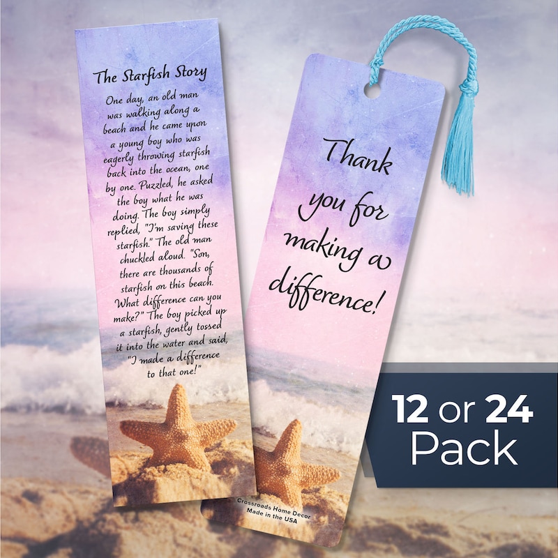 Starfish Bookmark - Etsy