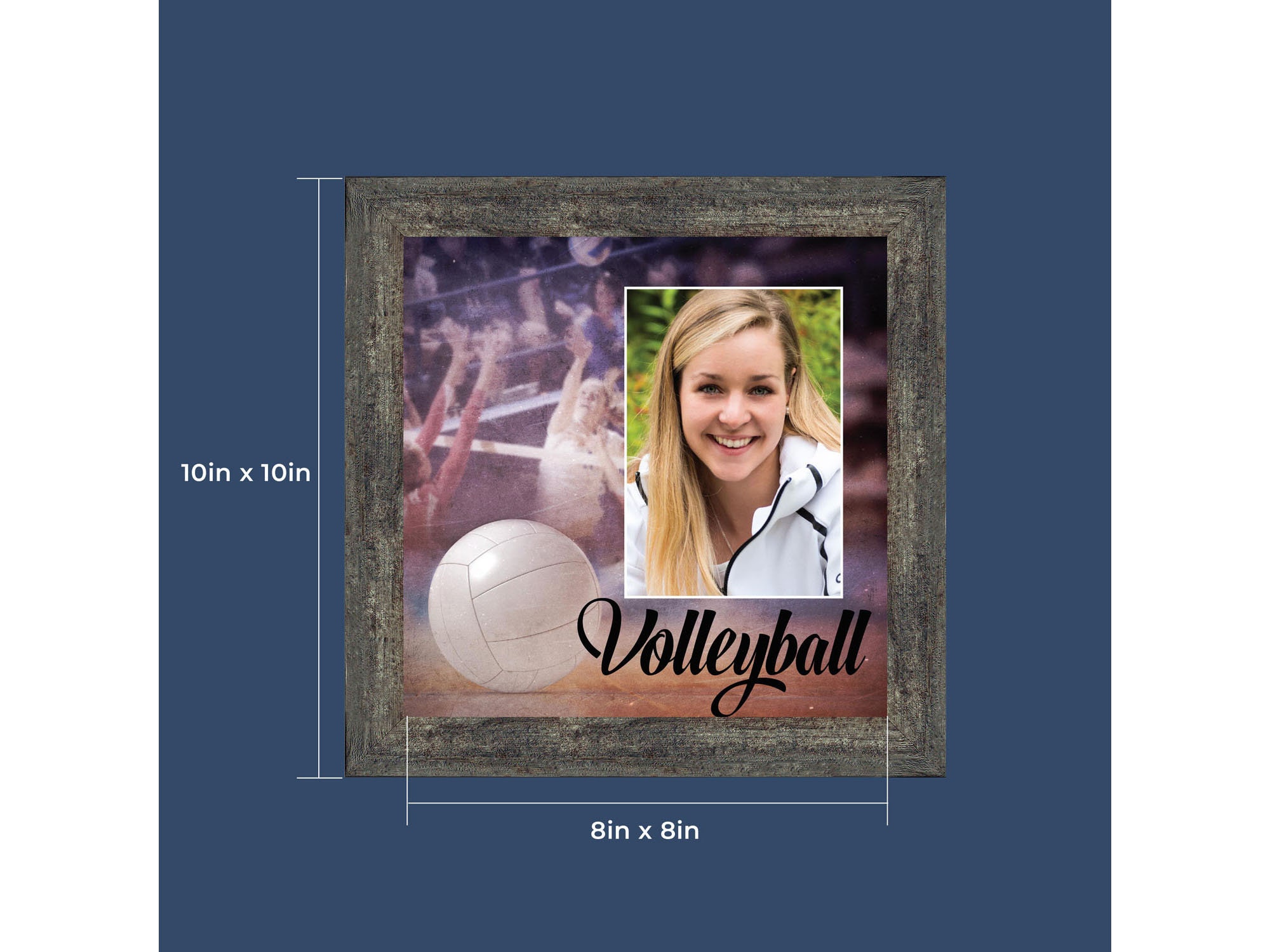 Volleyball Picture Frame; Bump, Set, Spike; Sports Themed Wall Art - Etsy