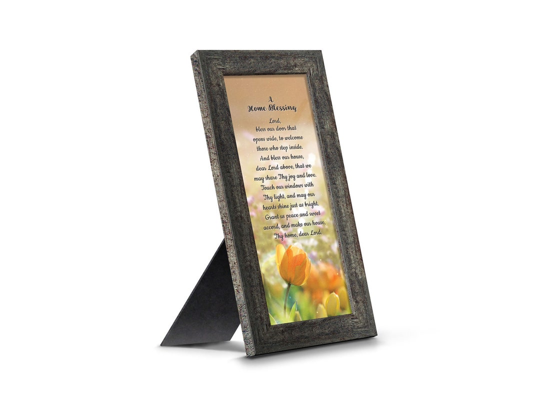 A Home Blessing, God Bless This Home Sign, Home Blessing Decor, 6x12 ...