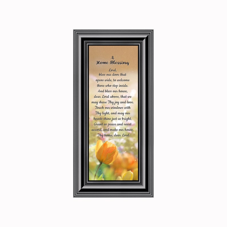 A Home Blessing God Bless This Home Sign Home Blessing - Etsy
