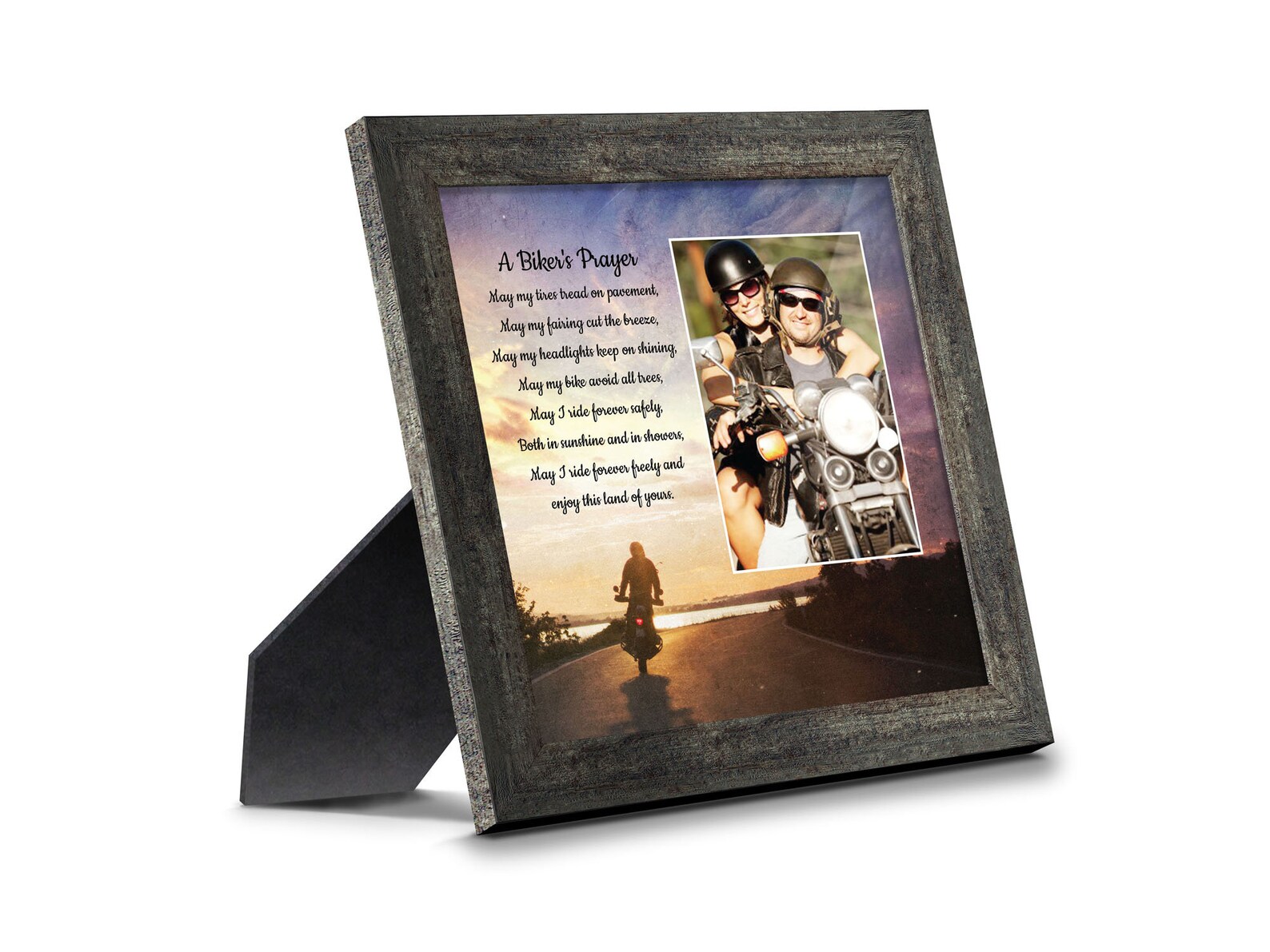 A Biker's Prayer, Gift for Motorcycle Riders, Inspirational Bike ...