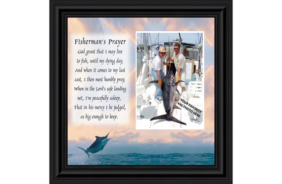 Deep Sea Fishermans Prayer Personalized Fishermen's - Etsy