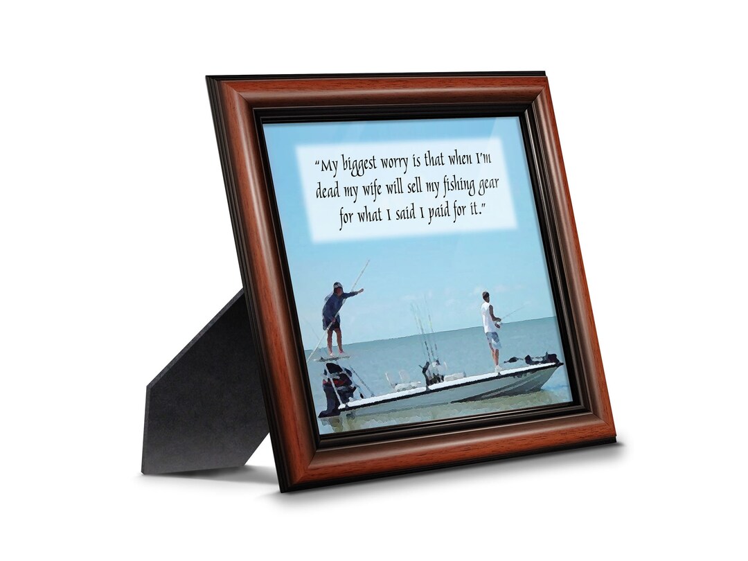 Fisherman's Prayer, Fishing Gifts, Beach, Boating or Fishing Decor ...