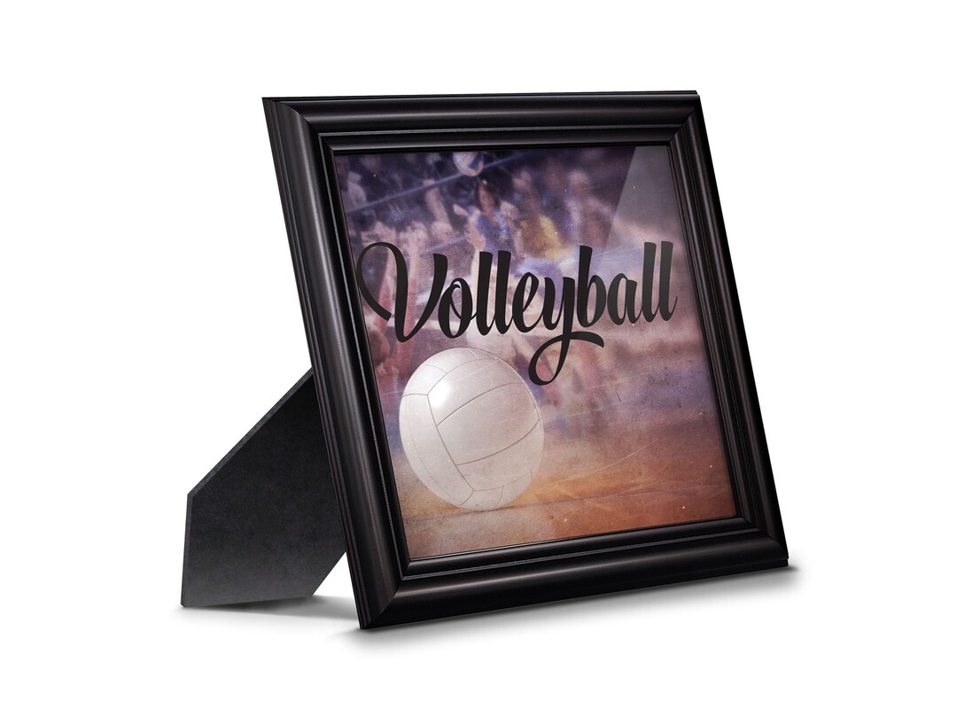 Volleyball Picture Frame; Bump, Set, Spike; Sports Themed Wall Art ...