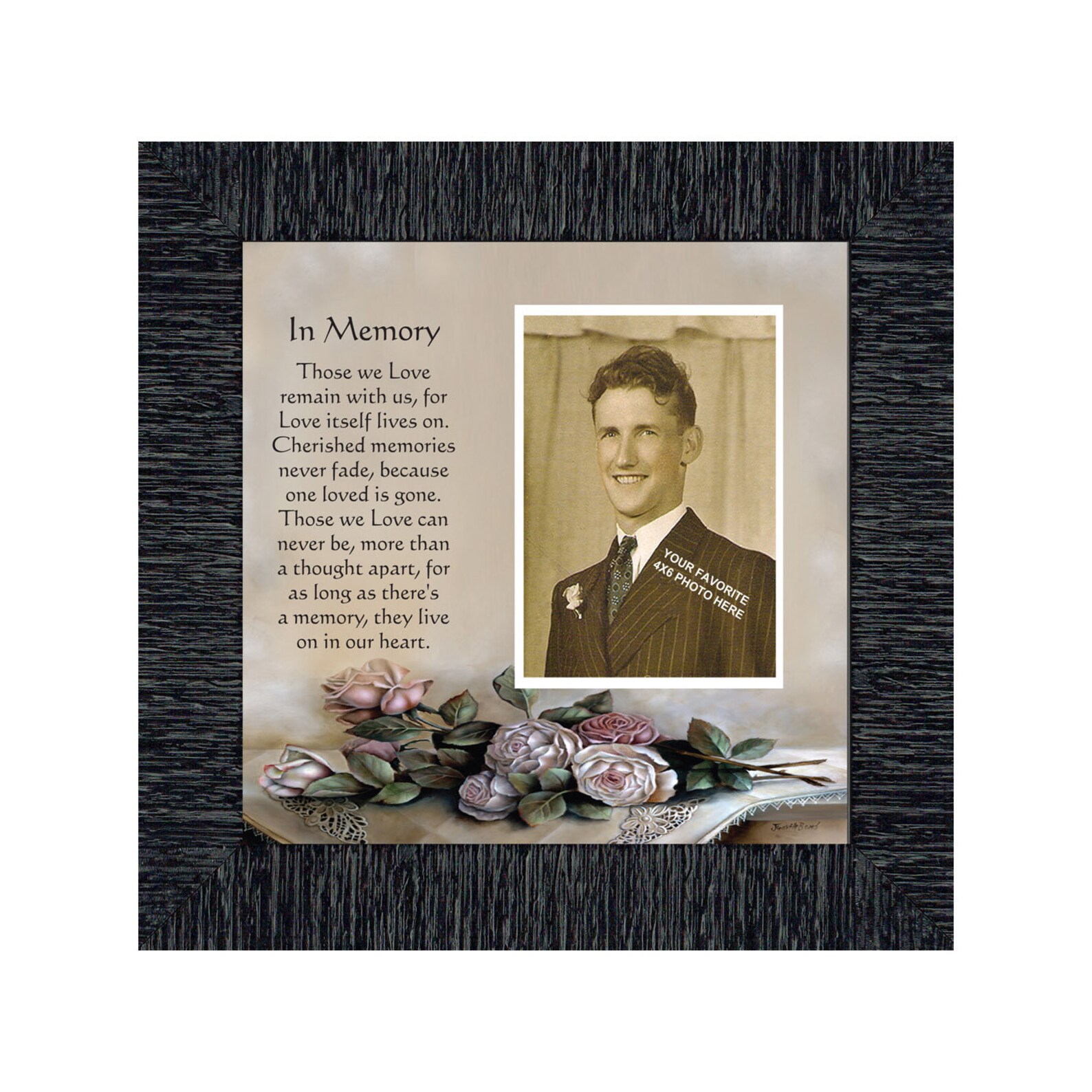 Picture Frame In Memory of a Loved One Condolence or Sympathy | Etsy