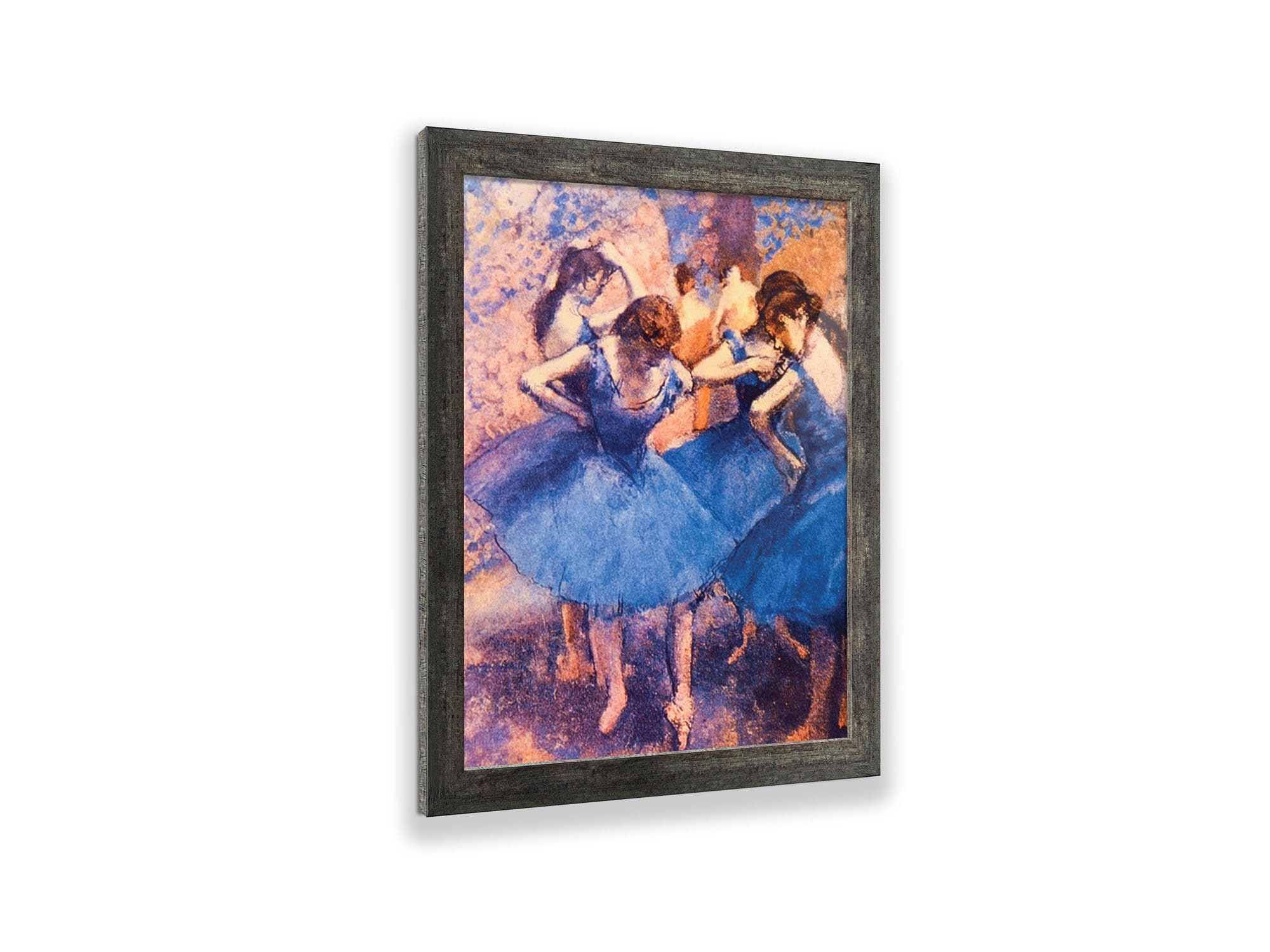 Dancers in Blue by Edgar Degas Framed Wall Art Print, Beautiful Degas ...